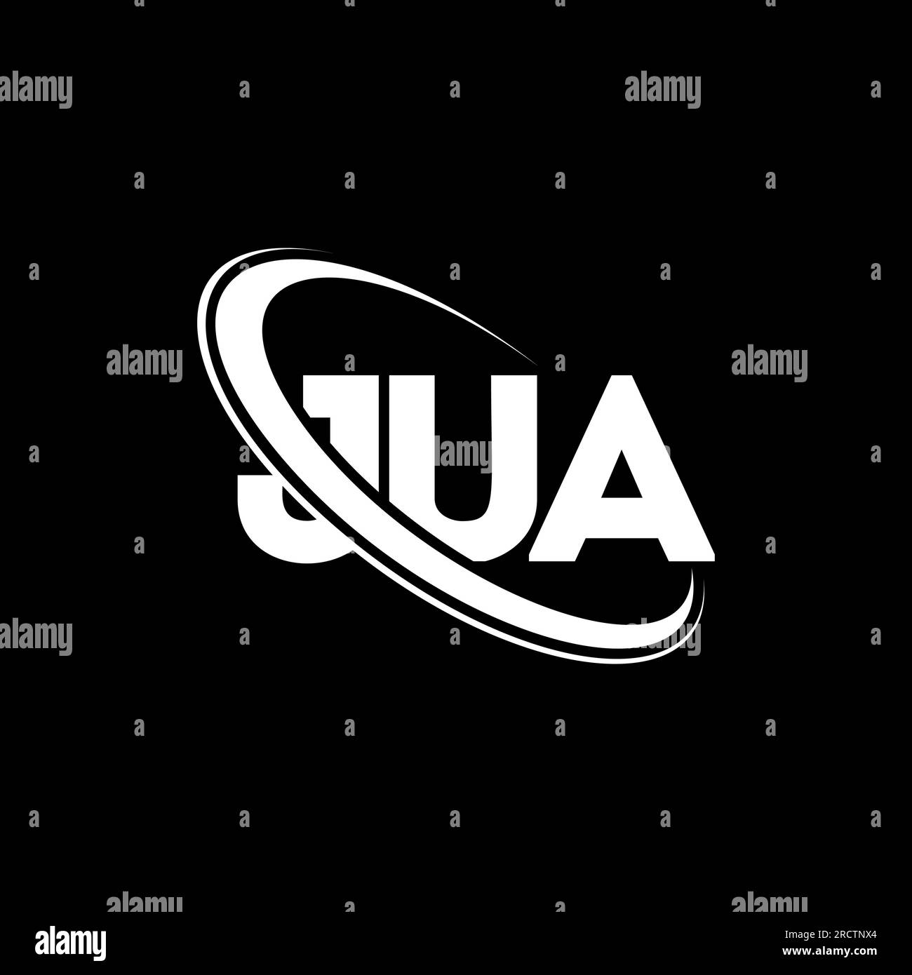 Jua logo design Stock Vector Images - Alamy
