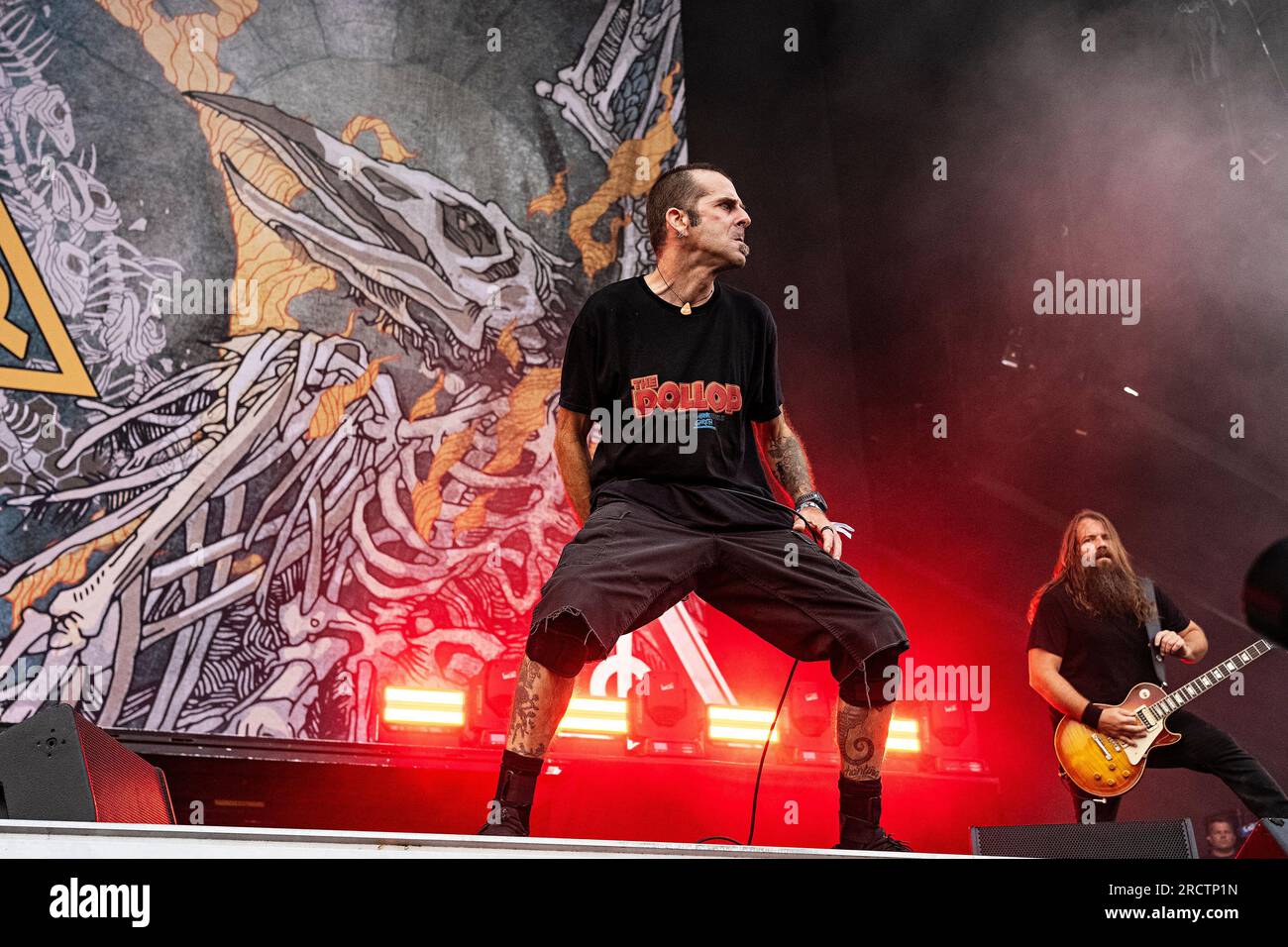 Randy Blythe of Lamb of God performs at Inkcarceration Music and Tattoo ...