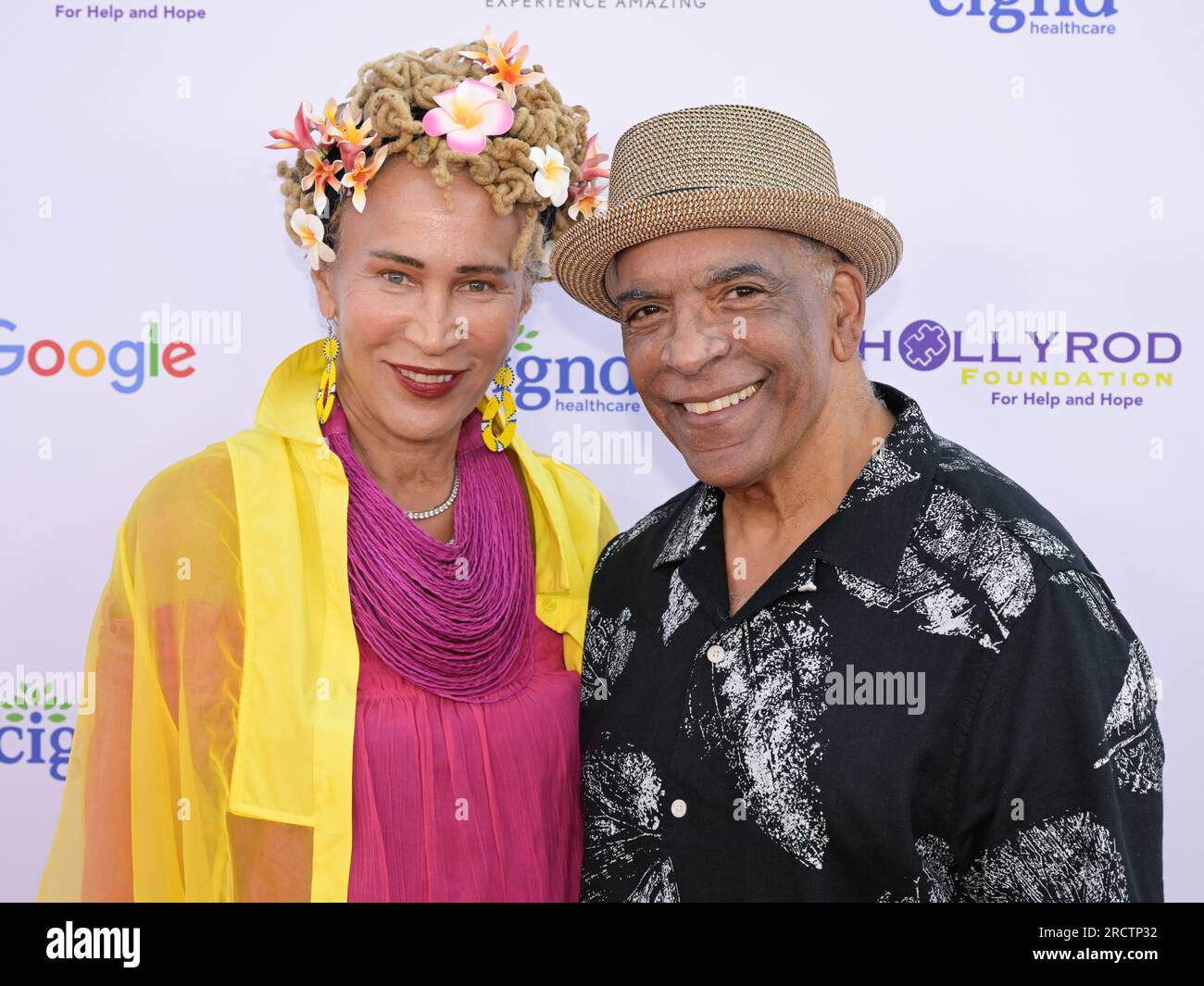 Los Angeles, California, USA. 15th July, 2023. Marguerite Lathan and ...