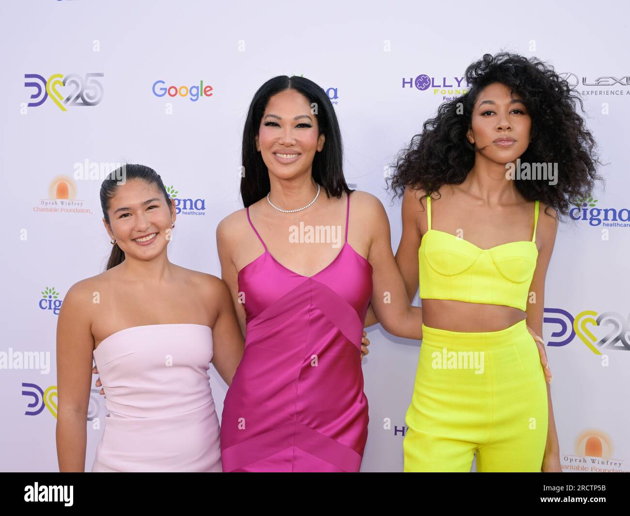Los Angeles California Usa 15th July 2023 Ming Lee Simmons And