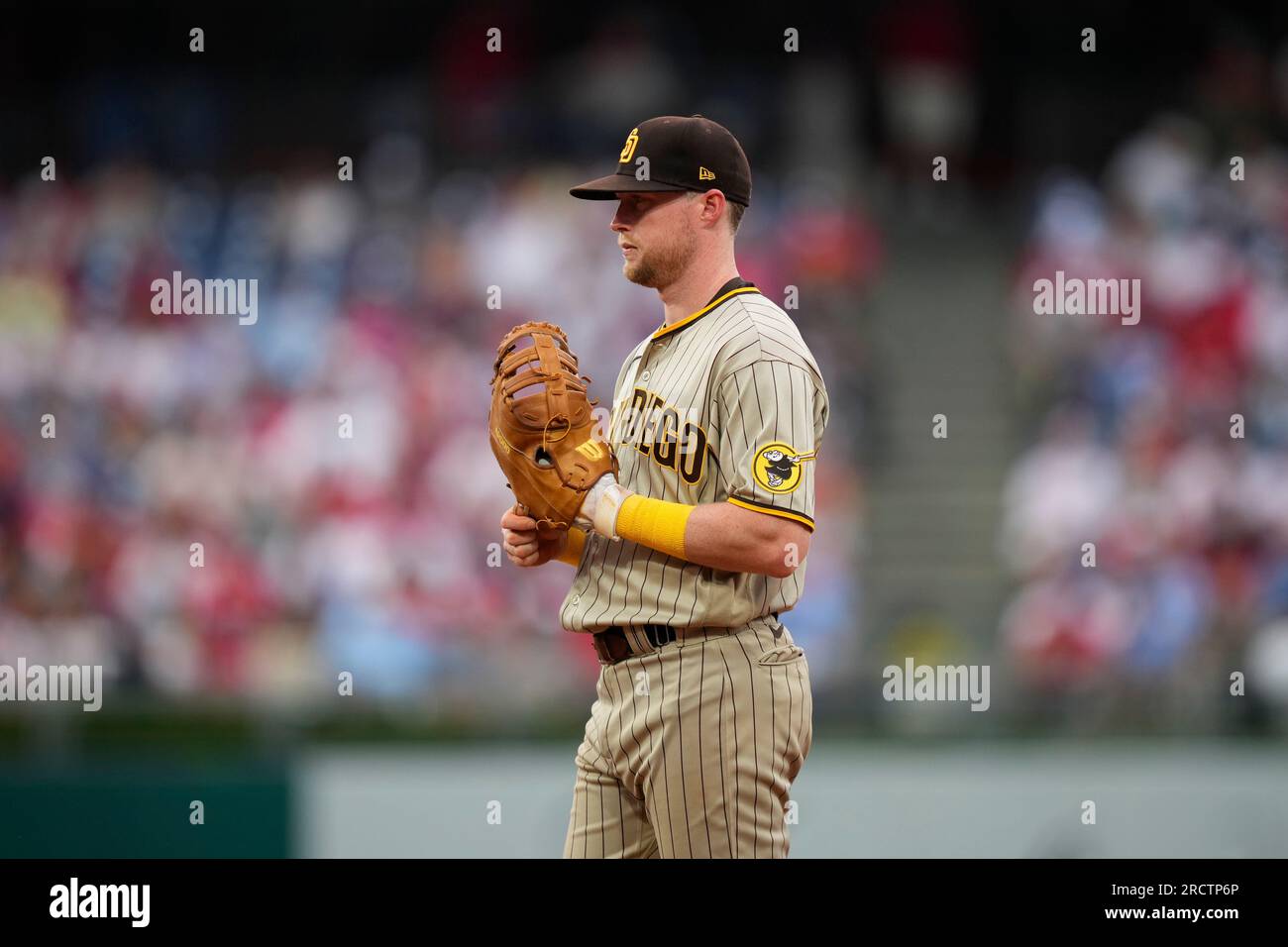 San Diego Padres' Jake Cronenworth plays during a baseball game, Sunday ...