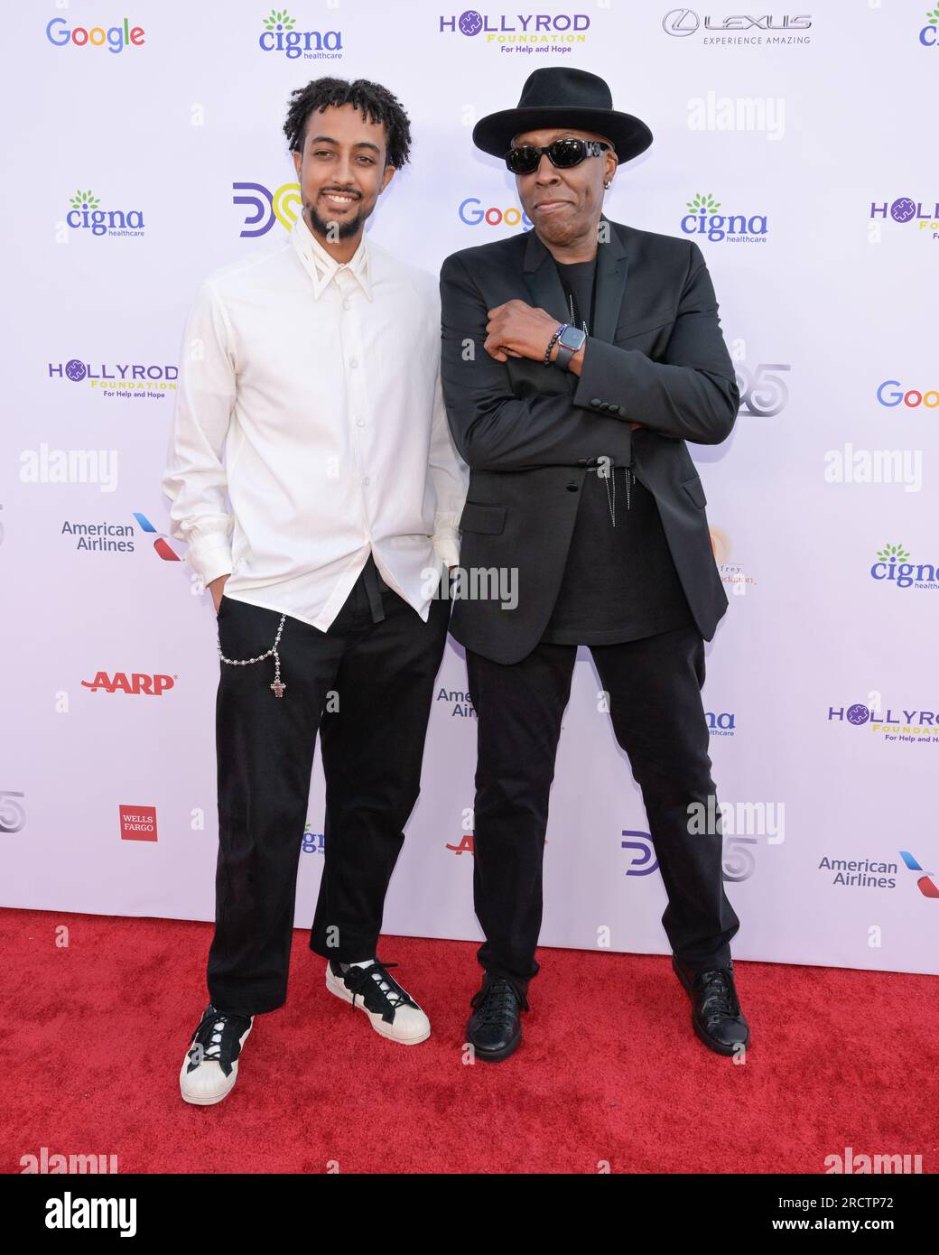 Los Angeles, California, USA. 15th July, 2023. Cheron Hall and Arsenio ...