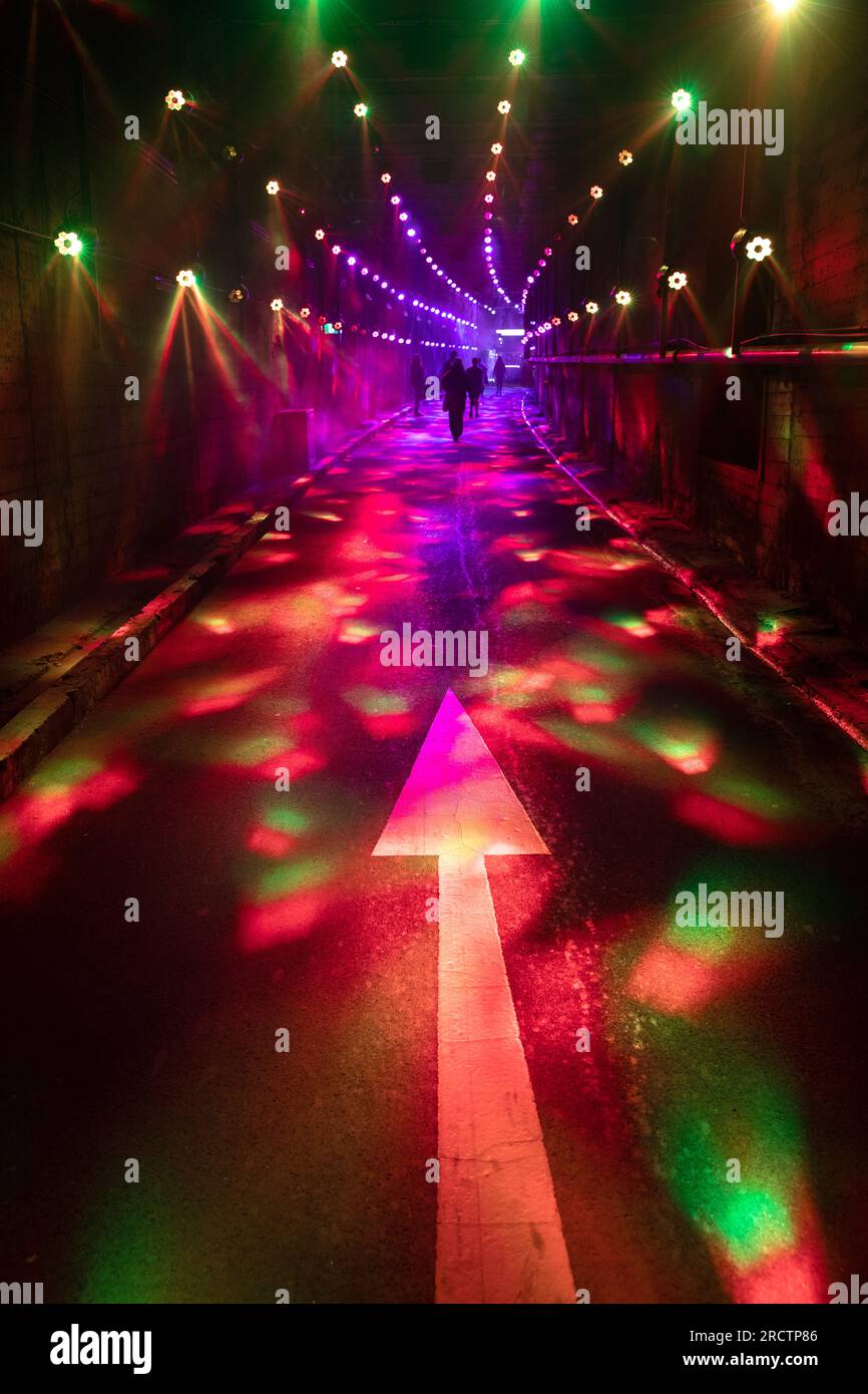 Dark Spectrum, Vivid, Sydney, Australia Stock Photo - Alamy