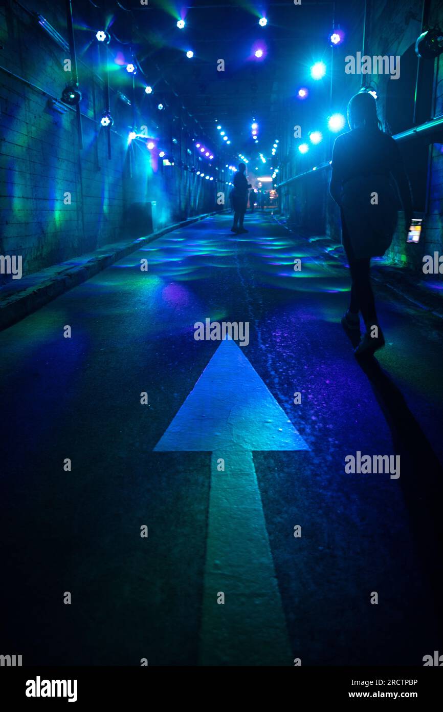Dark Spectrum, Vivid, Sydney, Australia Stock Photo - Alamy