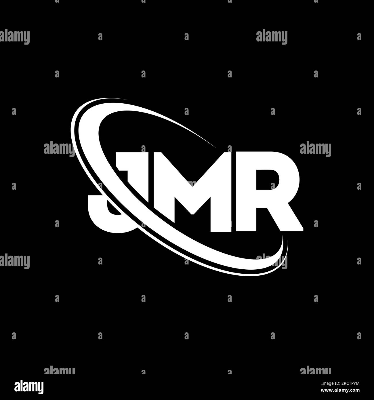 JMR logo. JMR letter. JMR letter logo design. Initials JMR logo linked ...