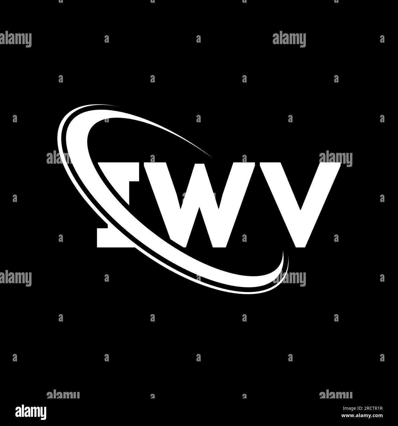 Iwv logo design hi-res stock photography and images - Alamy