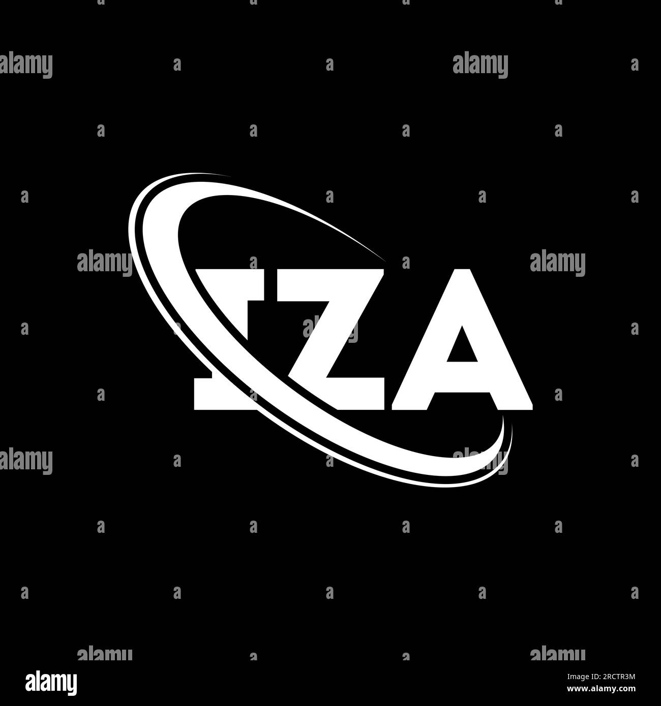 Iza logo design hi-res stock photography and images - Alamy