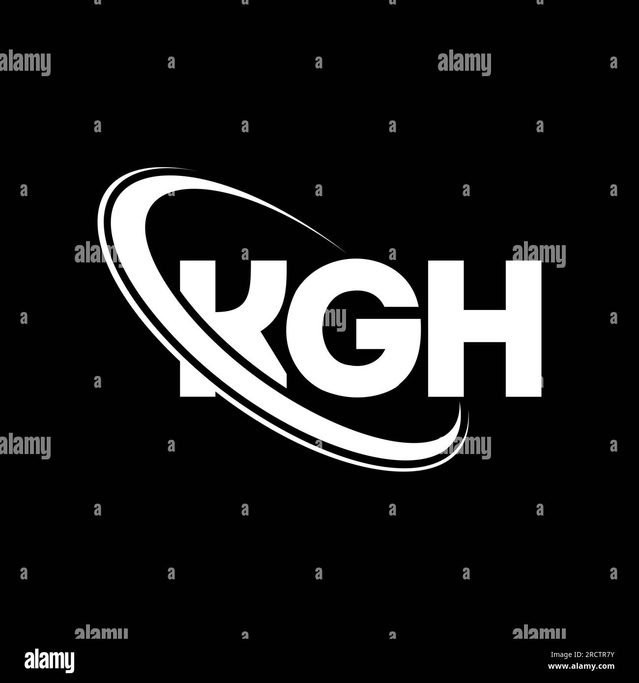 Kgh logo design hi-res stock photography and images - Alamy