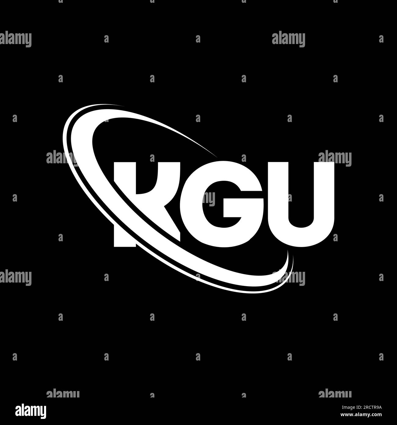 Kgu logo design hi-res stock photography and images - Alamy