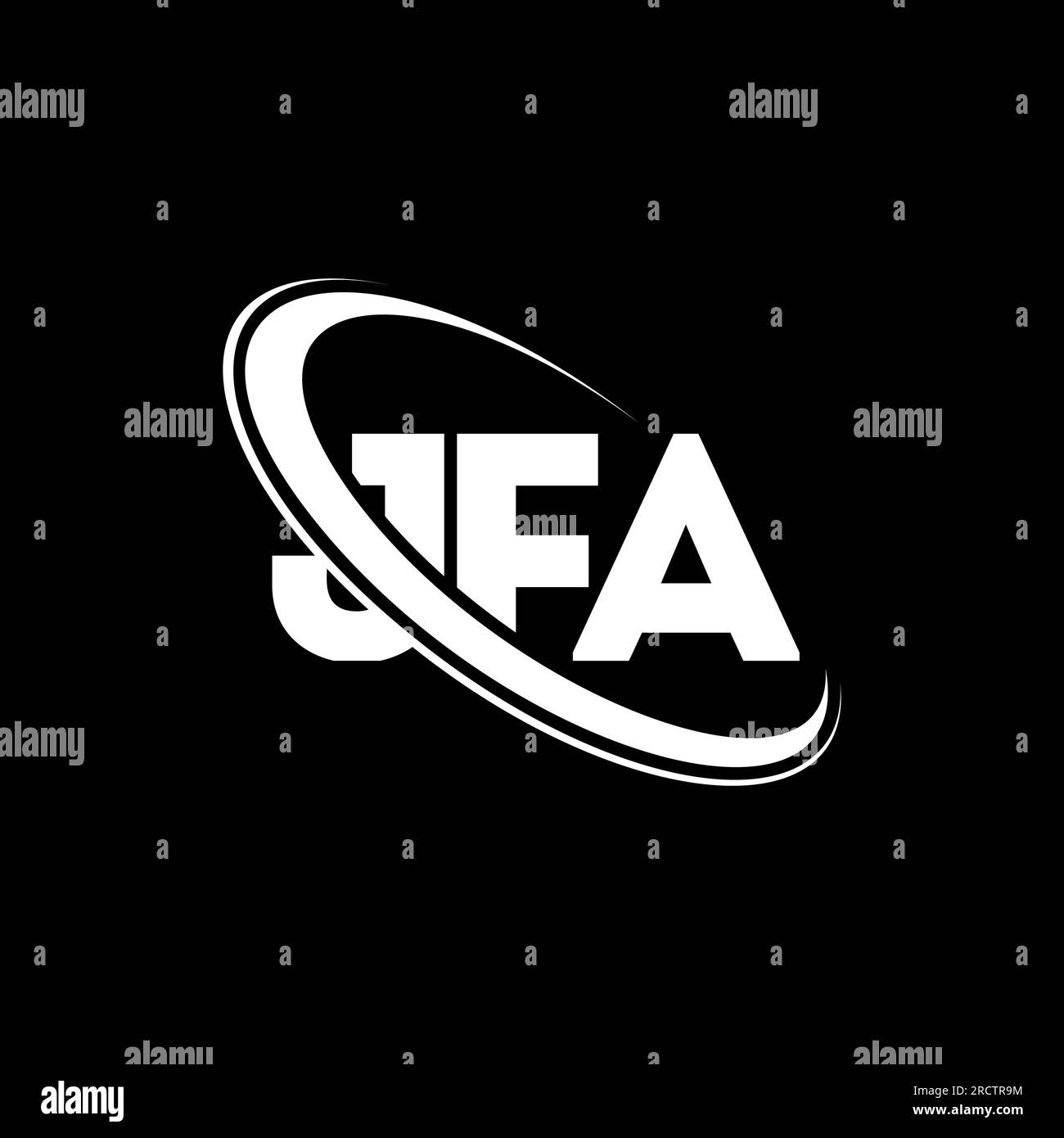 Jfa business logo hi-res stock photography and images - Alamy