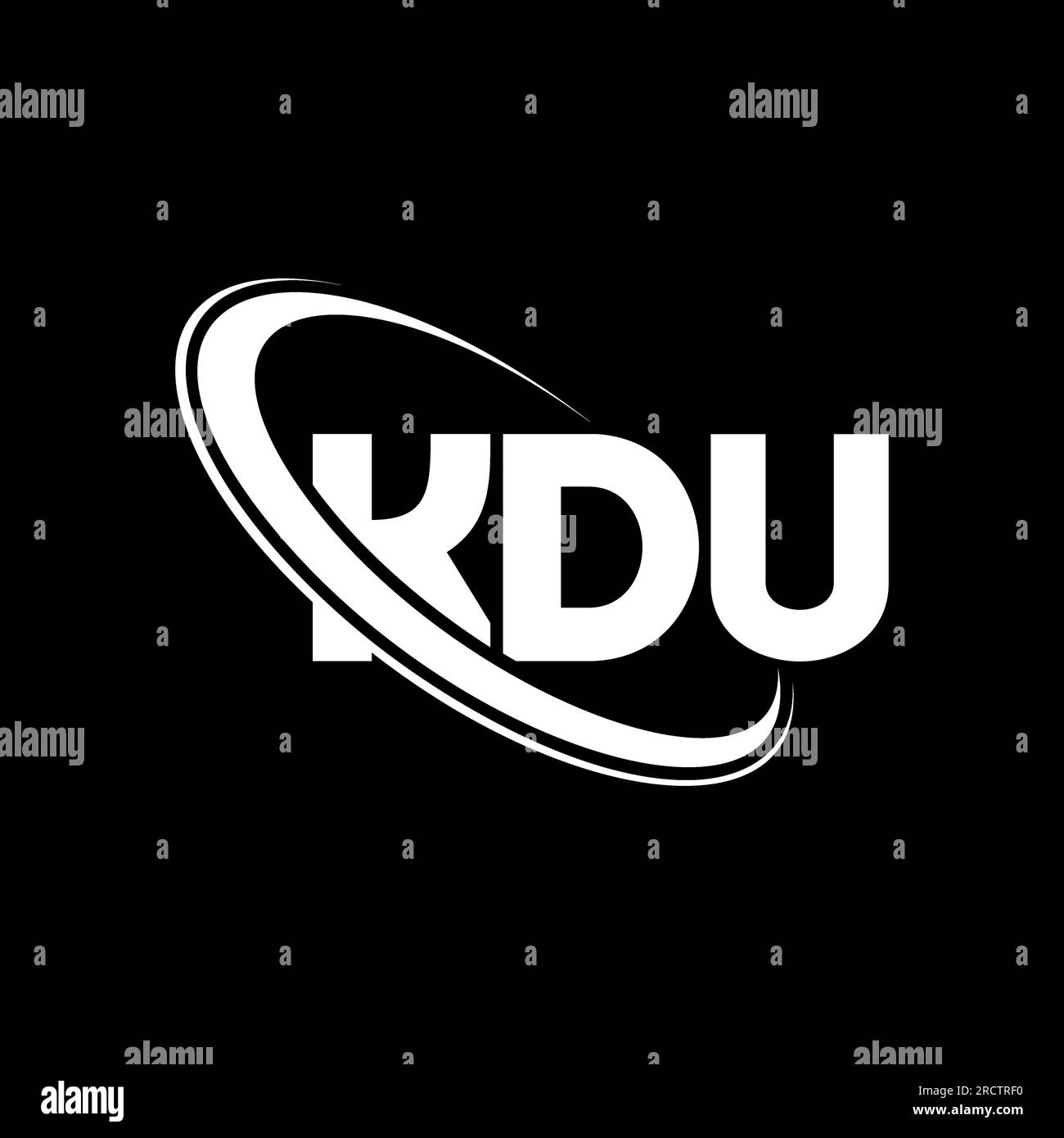 Kdu logo design hi-res stock photography and images - Alamy