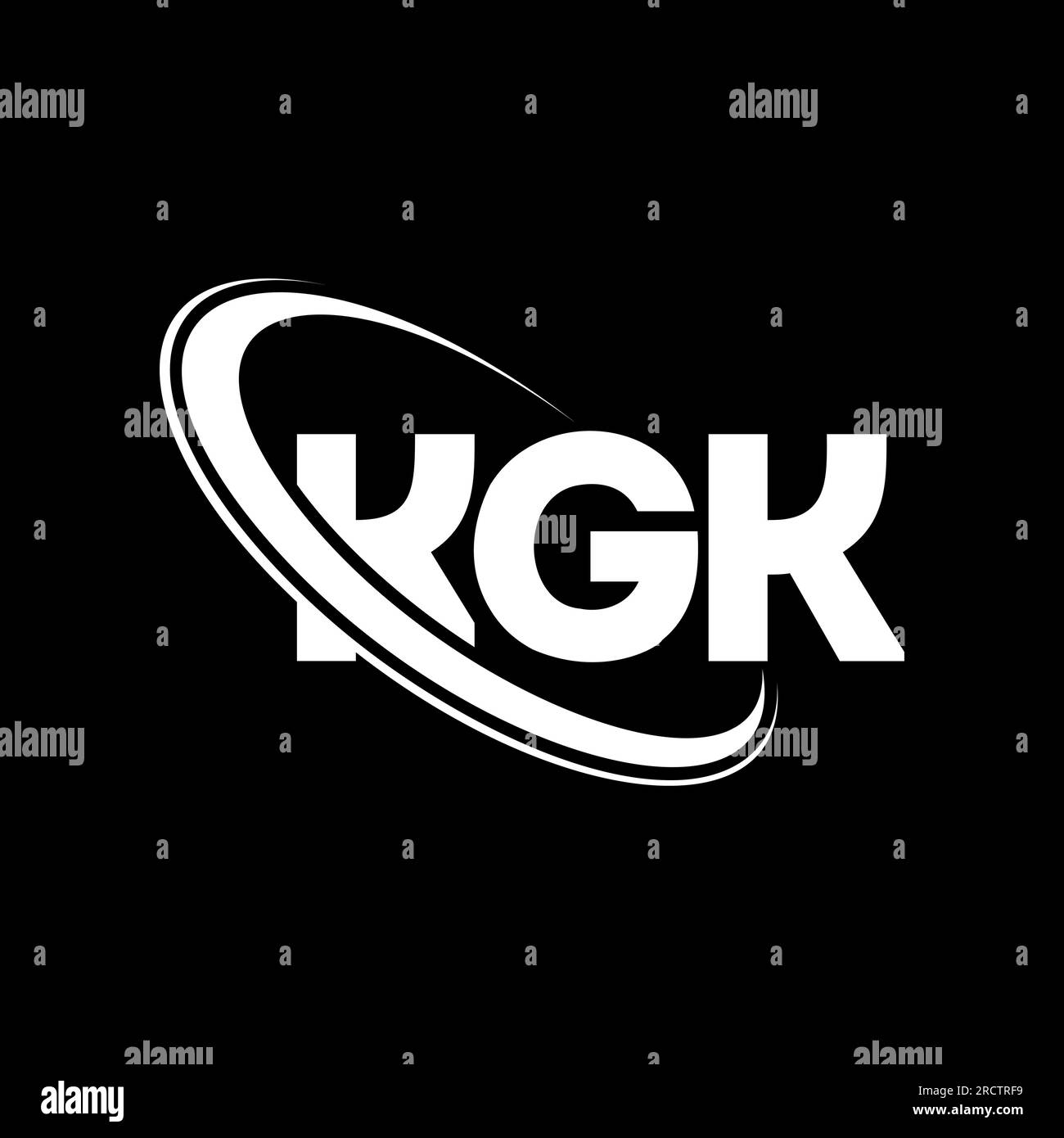 KGK logo. KGK letter. KGK letter logo design. Initials KGK logo linked ...