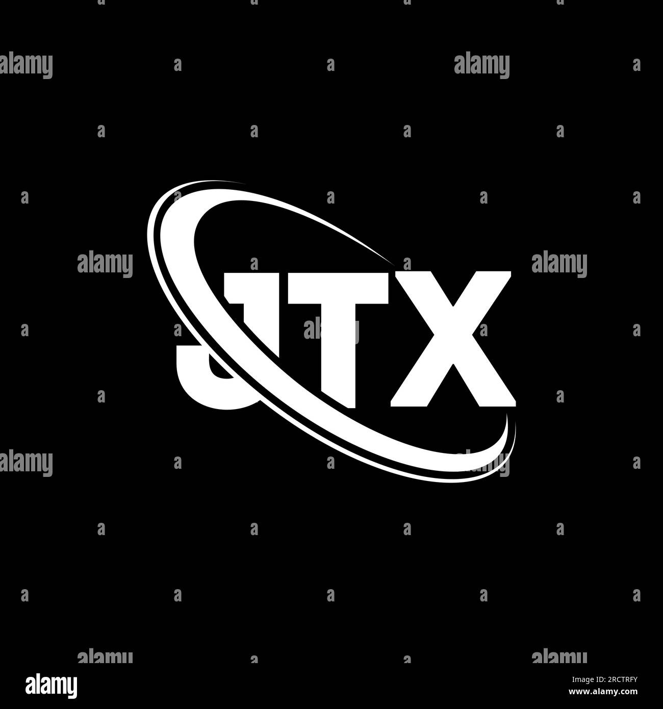 Jtx logo design hi-res stock photography and images - Alamy