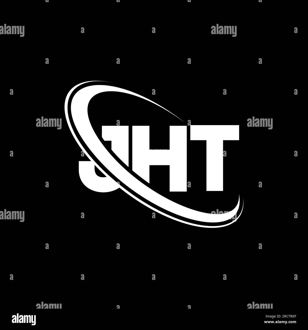 Jht business logo Stock Vector Images - Alamy