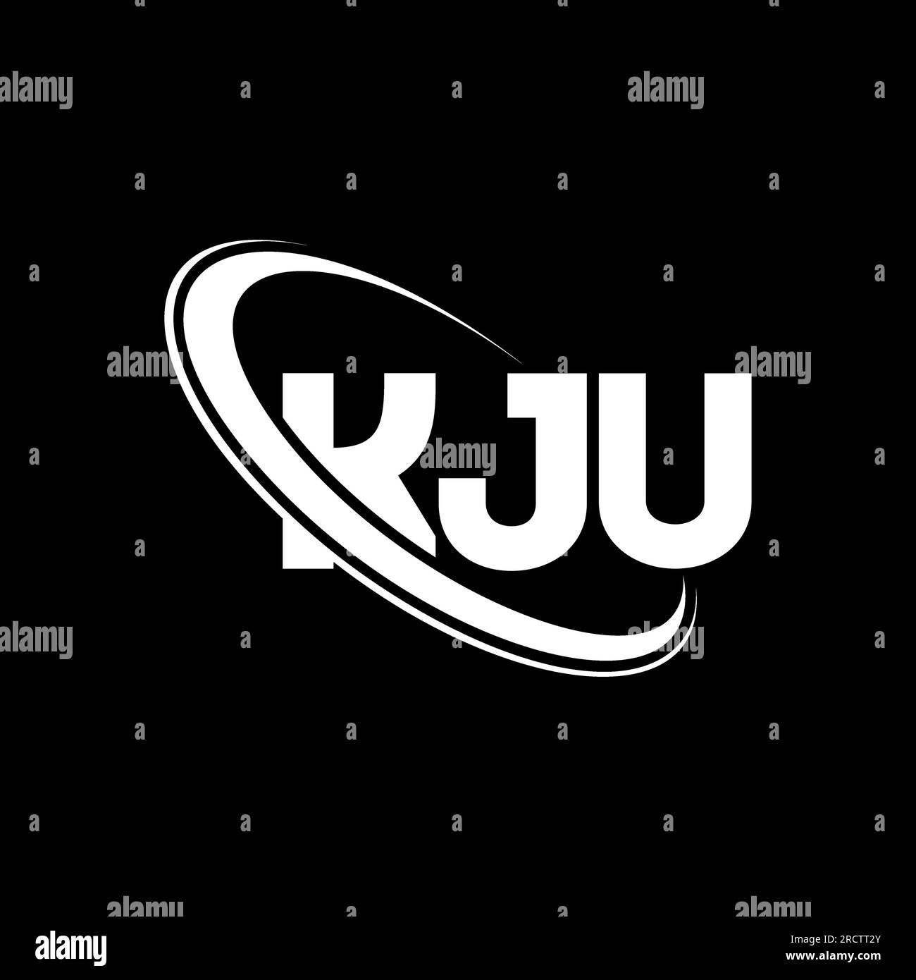 Kju circle logo Stock Vector Images - Alamy