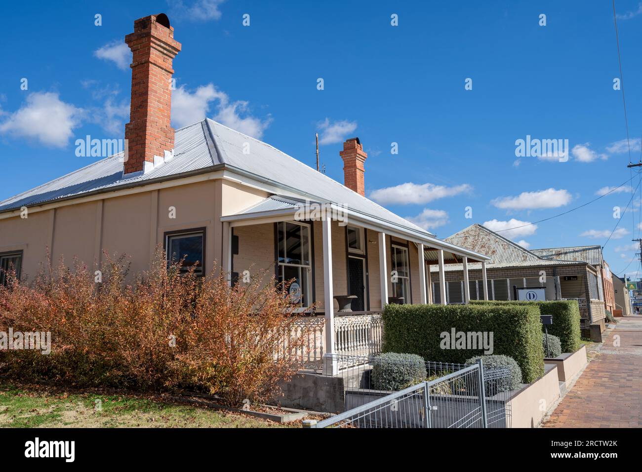 Restored worker's cottage, Tenterfield, New South Wales, Australia ...