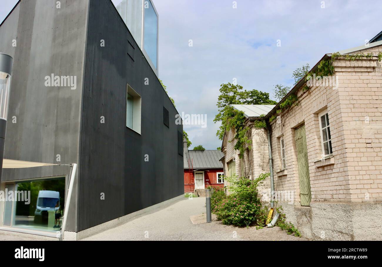 Modern architecture of the Chappe, the new art museum in Tammisaari ...