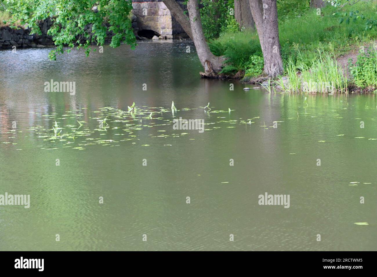 Fiskars river runs through Fiskars Village. The village was founded in ...