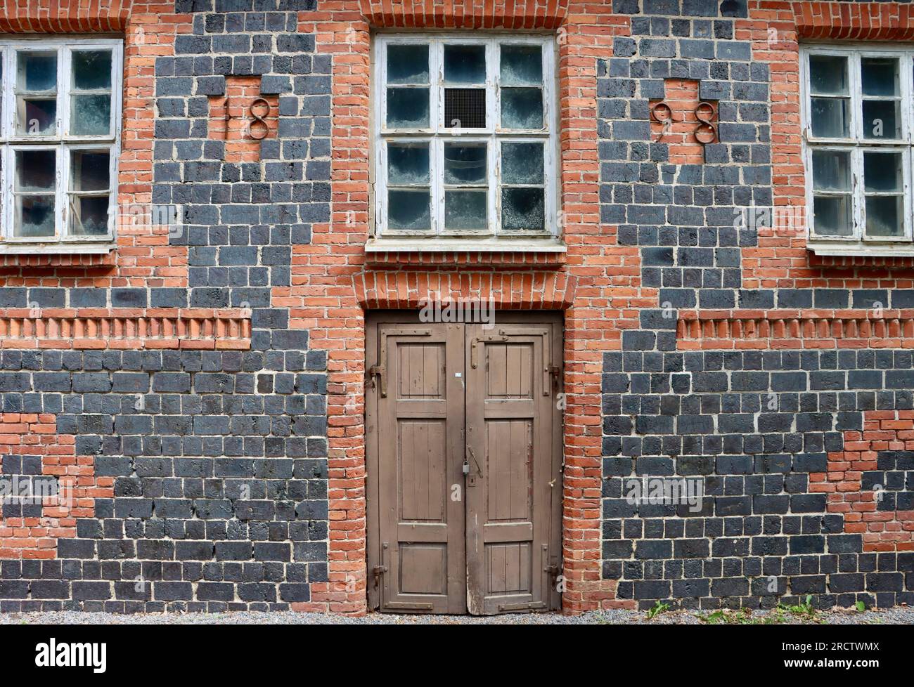 The old Fiskars Mill from 1898 in Fiskars Village, founded in the 17th ...
