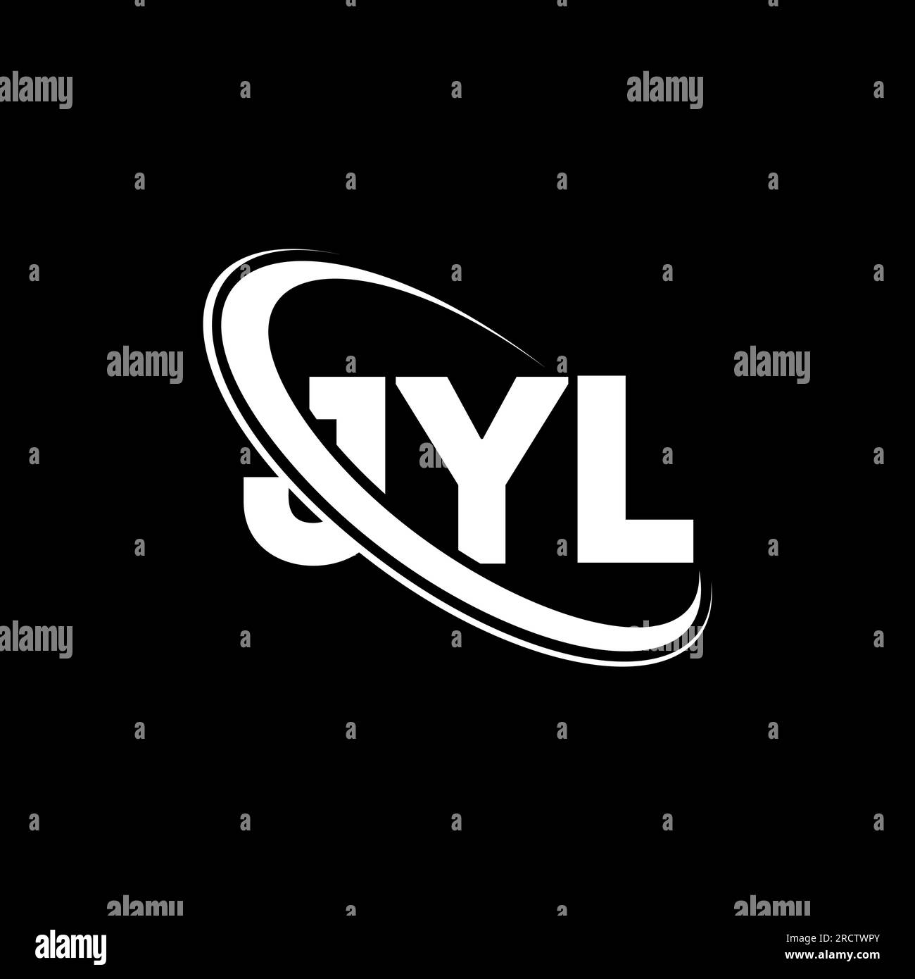 Jyl logo design hi-res stock photography and images - Alamy