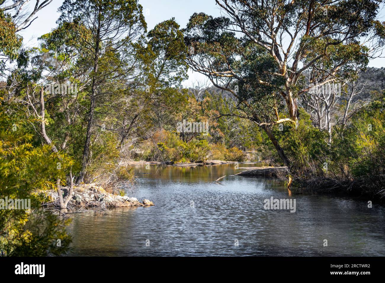 Waterhole on Bald Rock Creek, Girraween National Park, Southeast ...