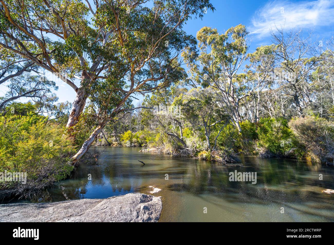 Waterhole on Bald Rock Creek, Girraween National Park, Southeast ...