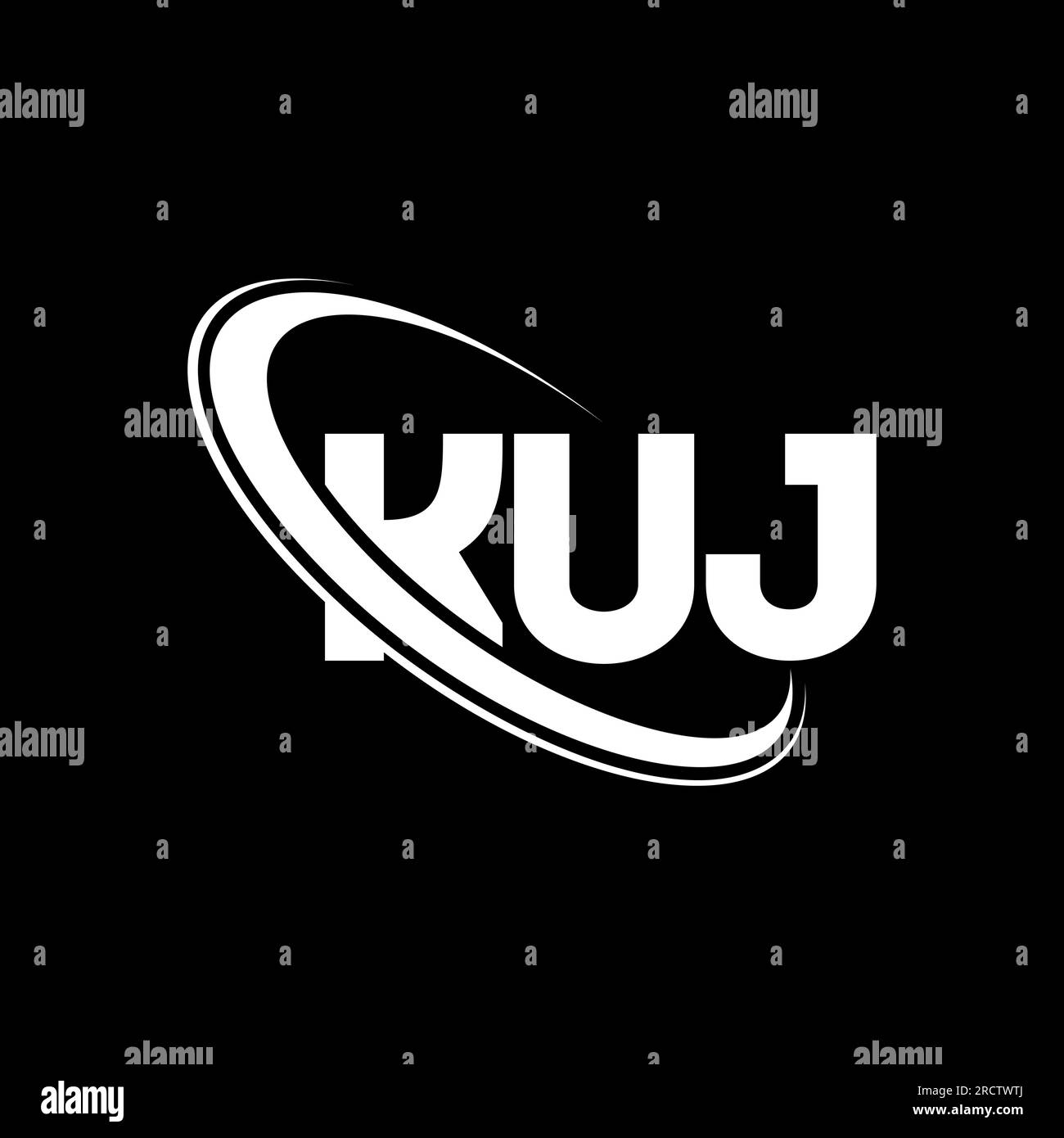 Kuj technology logo Black and White Stock Photos & Images - Alamy