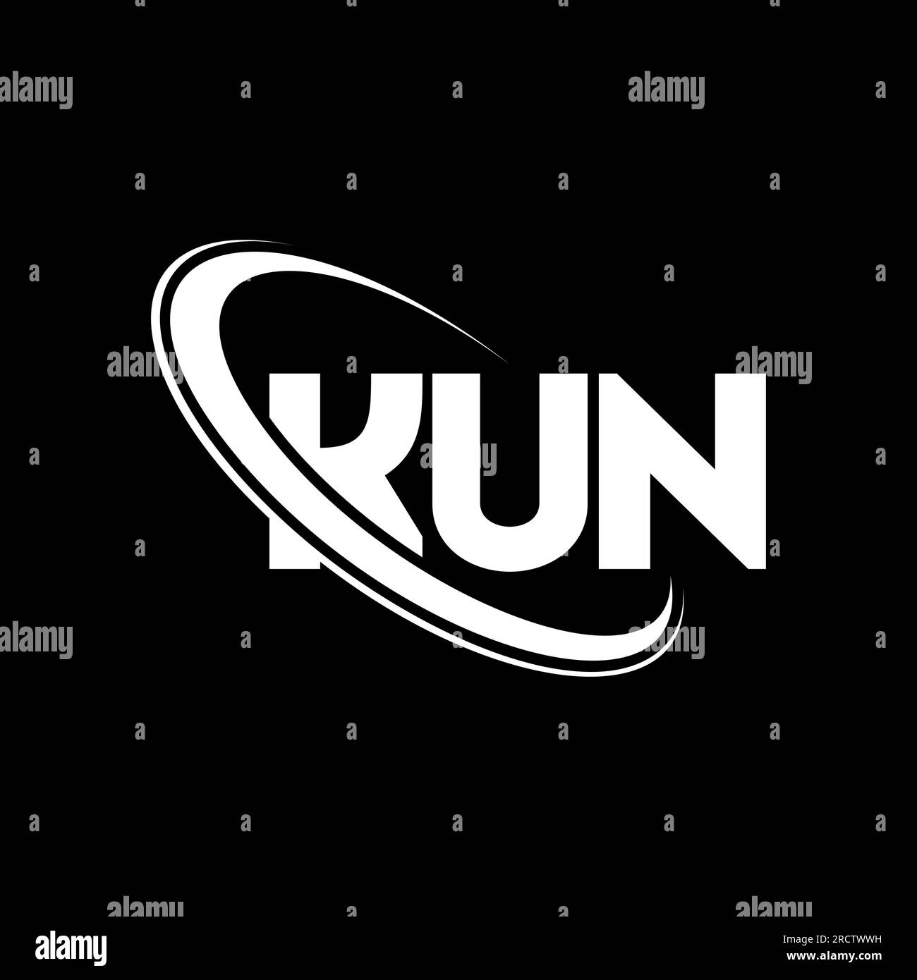 Kun tech logo Stock Vector Images - Alamy