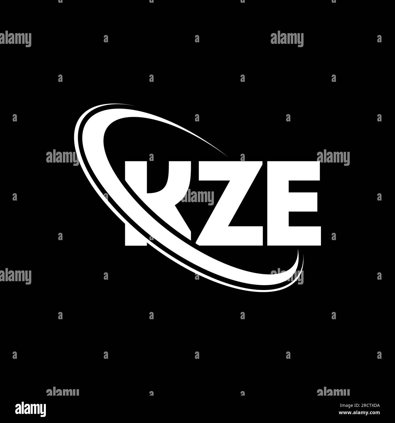 Kze circle logo hi-res stock photography and images - Alamy