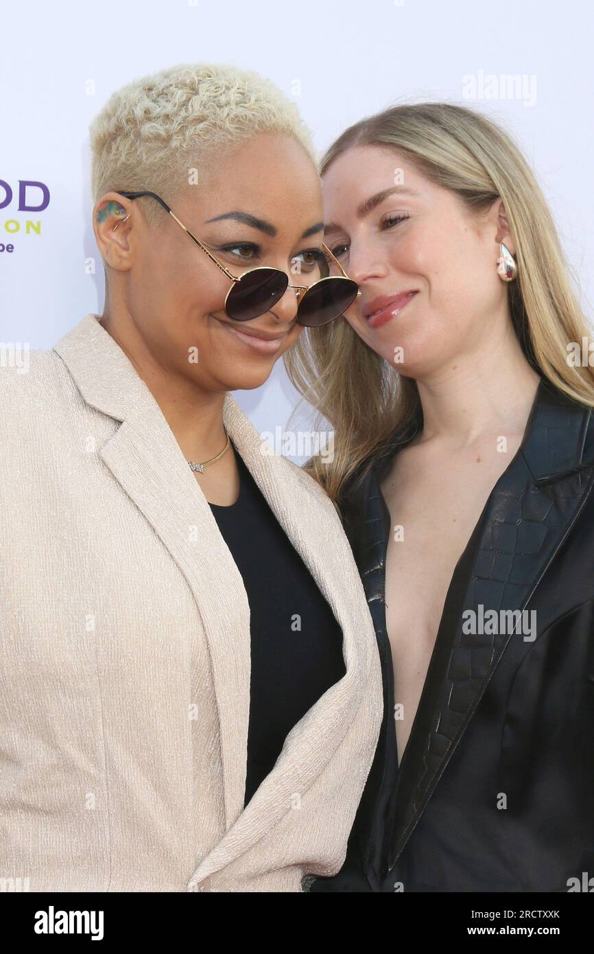 Los Angeles, CA. 15th July, 2023. Raven-Symone, Miranda Maday at ...