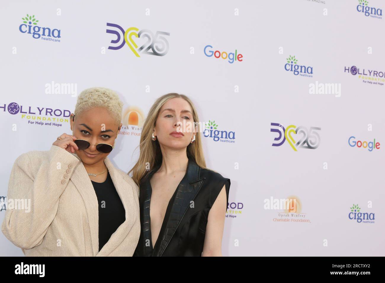 Los Angeles, CA. 15th July, 2023. Raven-Symone, Miranda Maday at ...