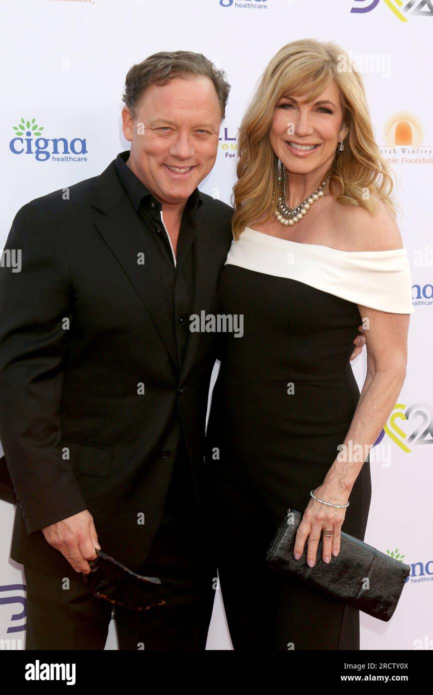Los Angeles, CA. 15th July, 2023. Steve Fenton, Leeza Gibbons at ...