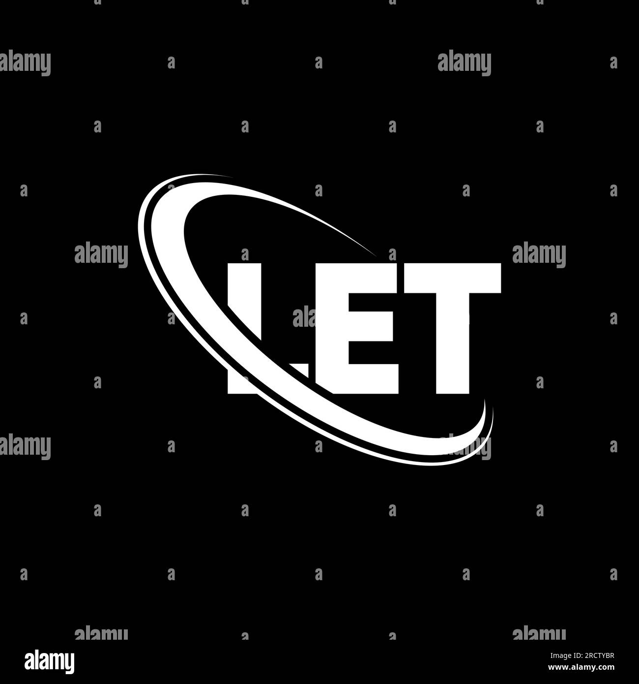 LET logo. LET letter. LET letter logo design. Initials LET logo linked ...