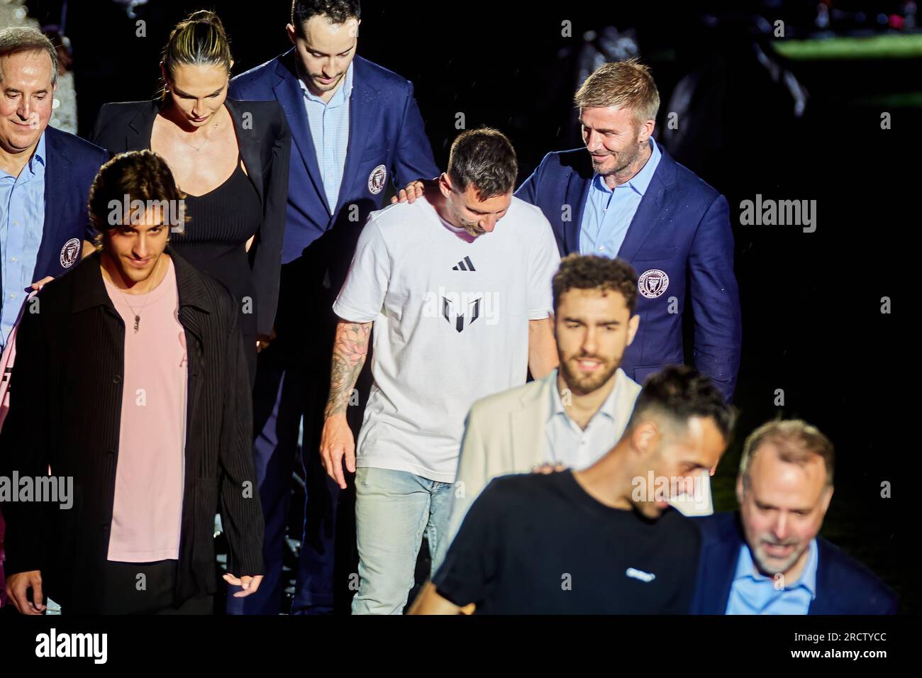 Lionel messi miami unveiling hi-res stock photography and images - Alamy