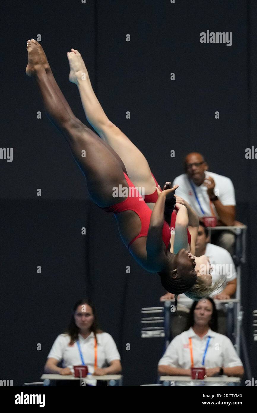 Bailey Savannah Heydra and Zalika Reuel Methula, of South Africa ...