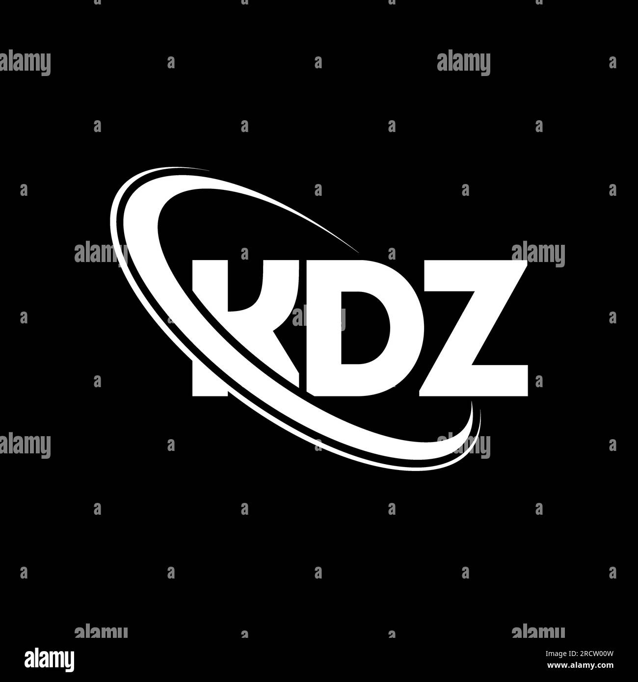 KDZ logo. KDZ letter. KDZ letter logo design. Initials KDZ logo linked ...