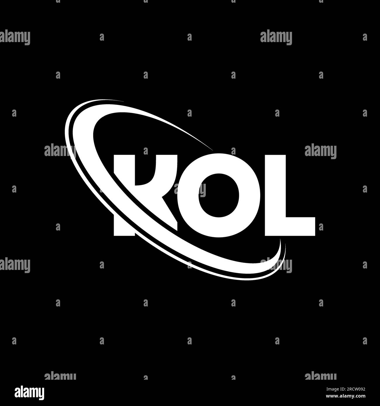 Kol logo design hi-res stock photography and images - Alamy