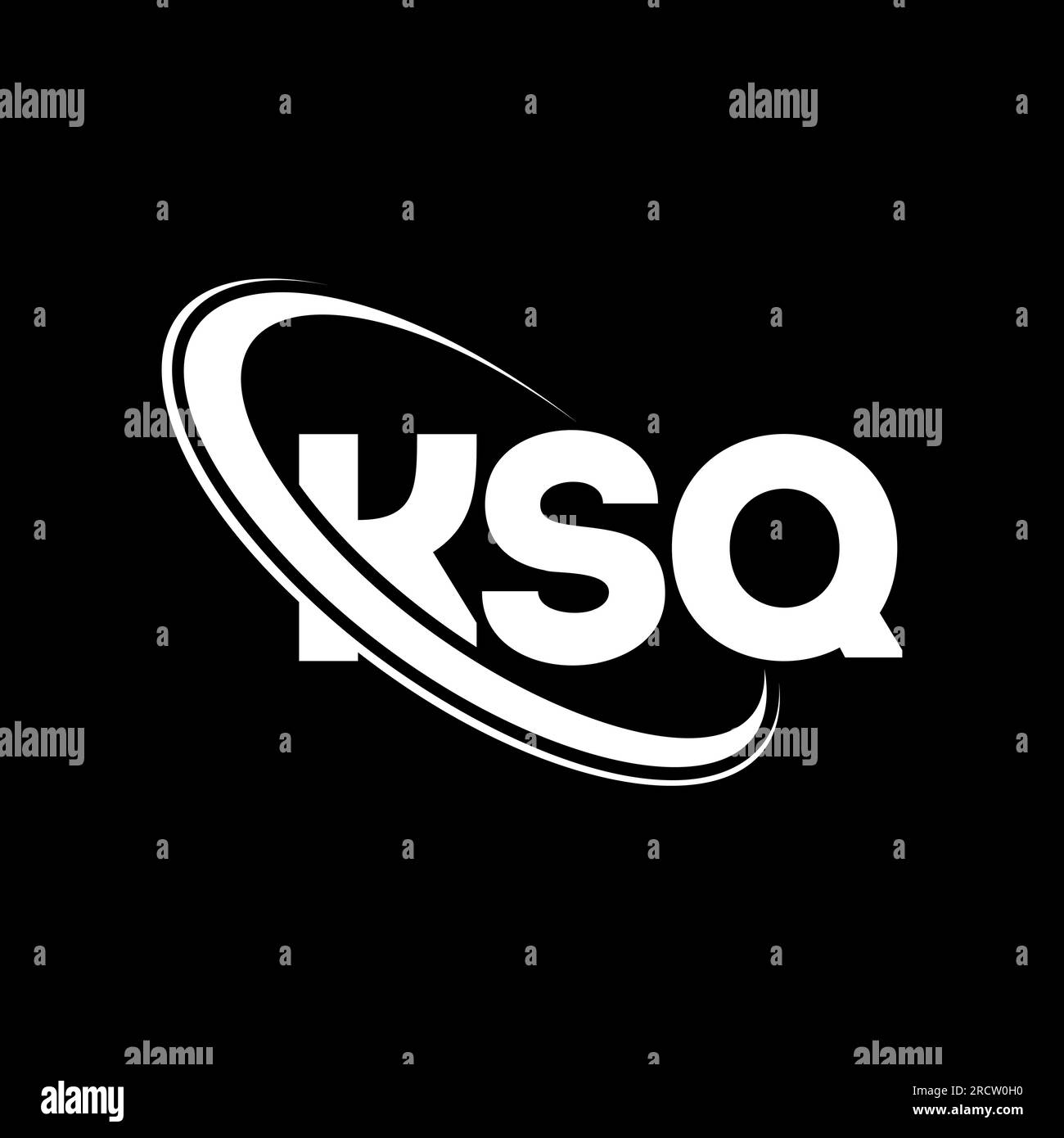 Ksq logo design hi-res stock photography and images - Alamy