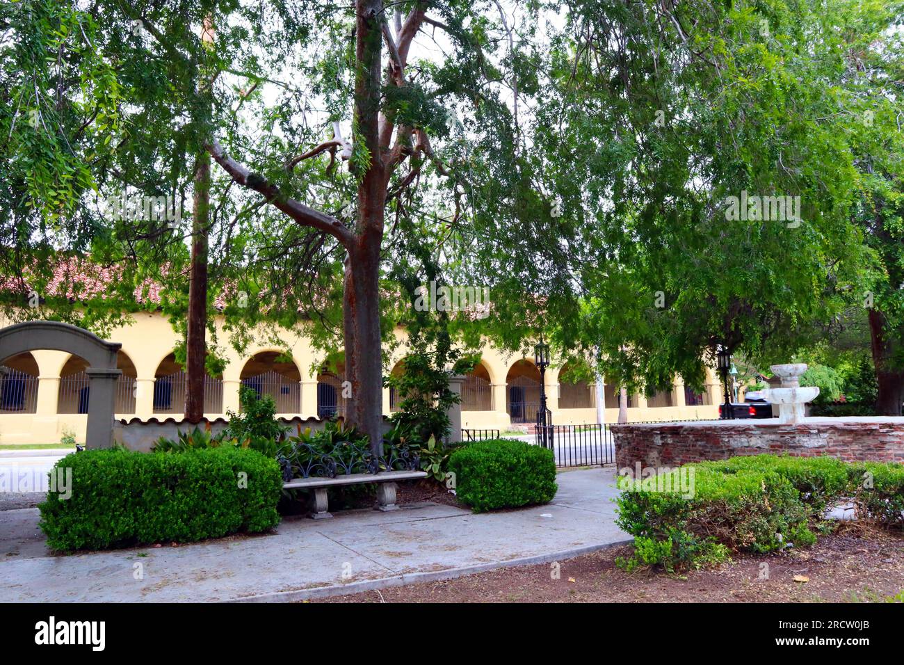 Los Angeles, California: Brand Park Memory Garden located directly ...