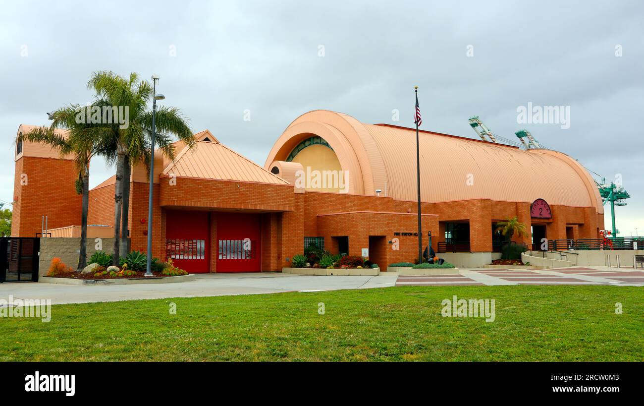Los angeles fire department building hi-res stock photography and ...