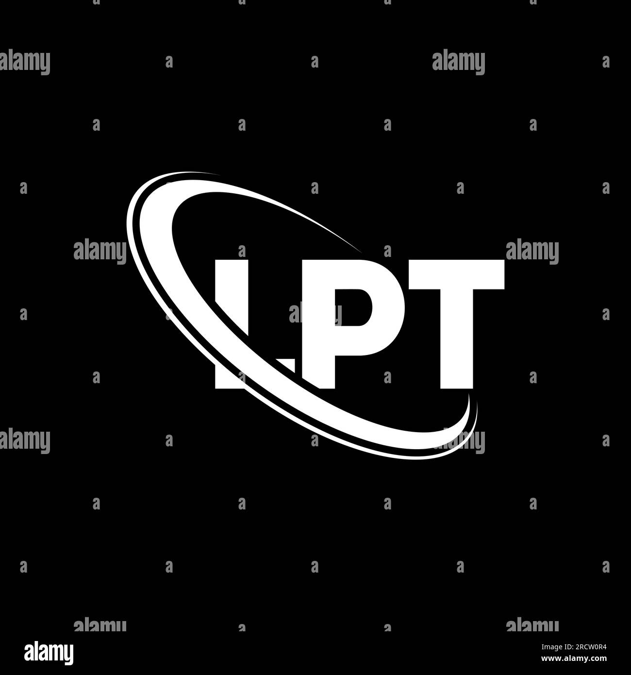 Lpt Logo Lpt Letter Lpt Letter Logo Design Initials Lpt Logo Linked With Circle And Uppercase