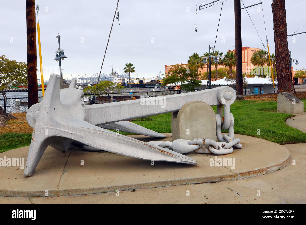 Los Angeles, California: Harry Bridges ILWU Memorial Park in San Pedro ...