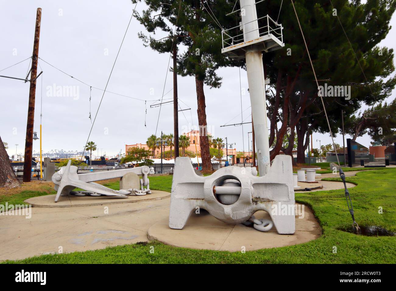 Los Angeles, California: Harry Bridges ILWU Memorial Park in San Pedro ...