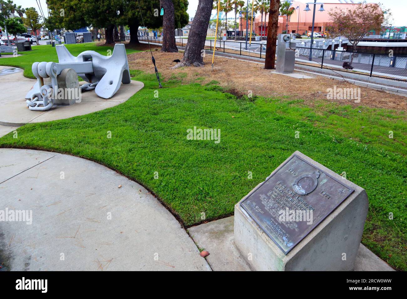 Los Angeles, California: Harry Bridges ILWU Memorial Park in San Pedro ...
