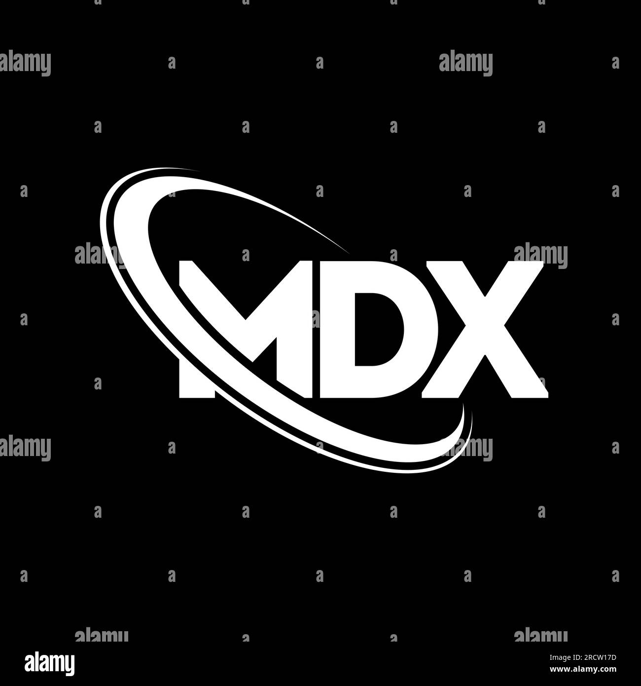 Mdx logo design Stock Vector Images - Alamy