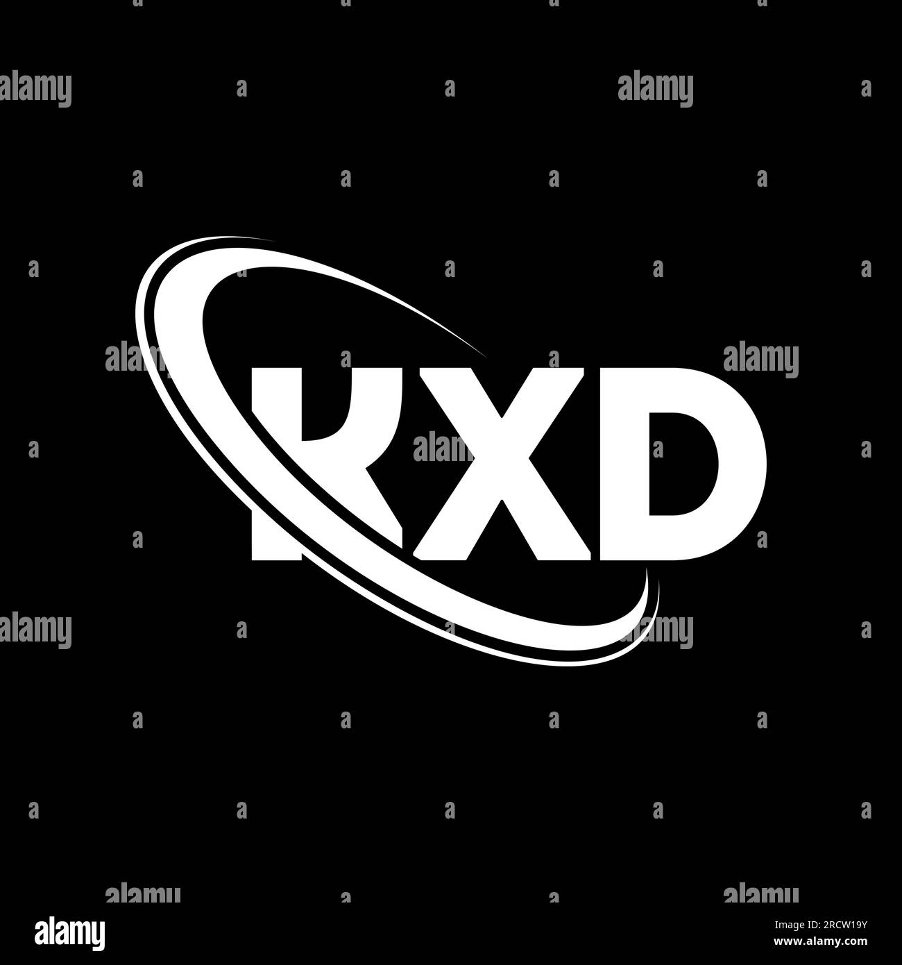Kxd logo design hi-res stock photography and images - Alamy