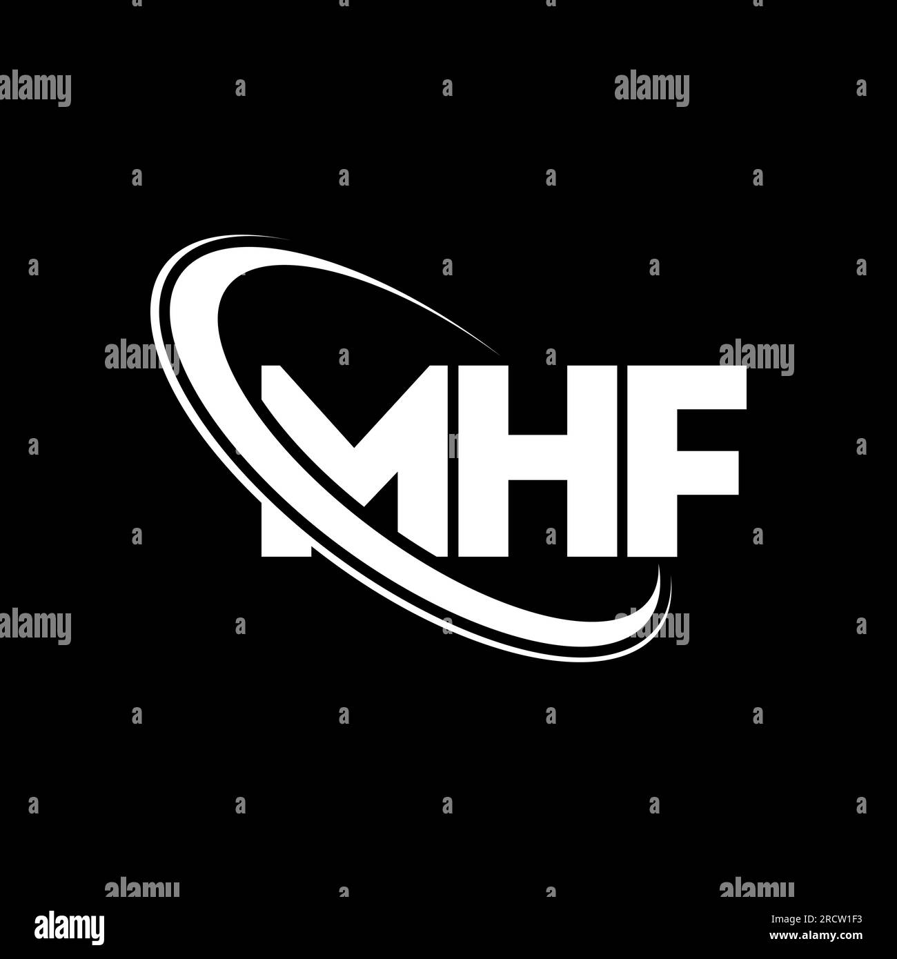 Mhf logo design hi-res stock photography and images - Alamy