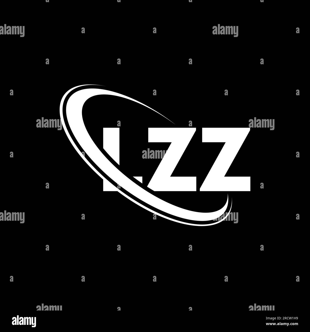 LZZ logo. LZZ letter. LZZ letter logo design. Initials LZZ logo linked ...