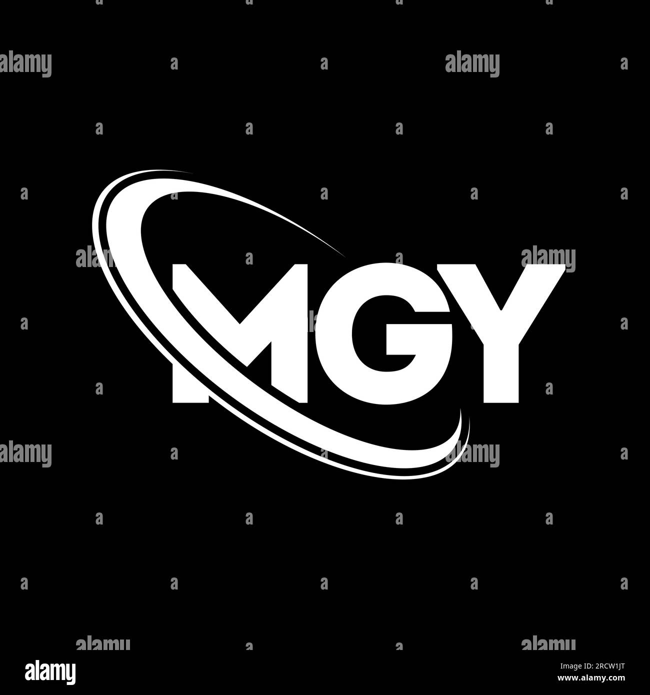 MGY logo. MGY letter. MGY letter logo design. Initials MGY logo linked ...