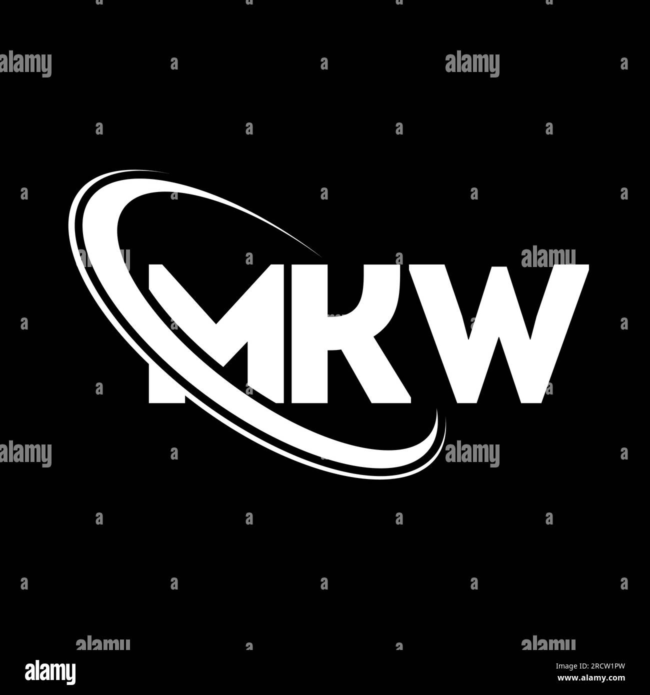 Mkw logo design hi-res stock photography and images - Alamy
